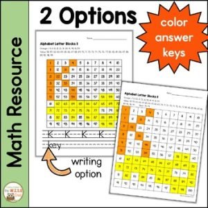 100's Chart Hidden Pictures Letters And Sounds Place Value Number ...