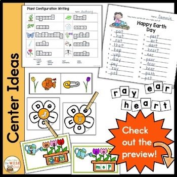 All About Plants Worksheets Writing Centers Science Unit Kindergarten ...