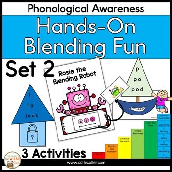 Blending Hands-On Set 2 Phonological Awareness Small Groups Science Of ...