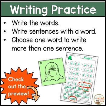 CVC Builder Halloween Ghosts Word Work Phonics Science Of Reading ...