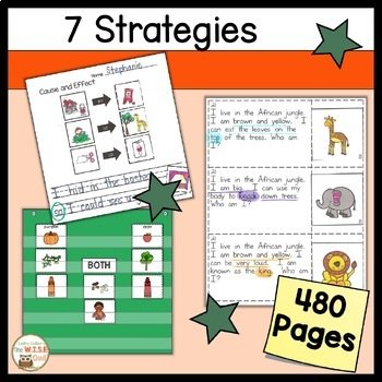 Cause And Effect Compare And Contrast K-1 Reading Comprehension ...