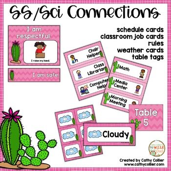 Classroom Decor Cactus | The WISE Owl