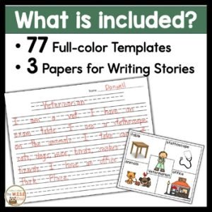 Community Helpers Writing Prompts Kindergarten First Grade Writing ...