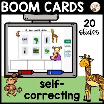 Compare And Contrast Reading Comprehension | Boom Cards (Distance ...