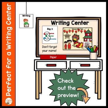 Content Vocabulary Posters For Kindergarten & 1st Grade Writing Centers ...