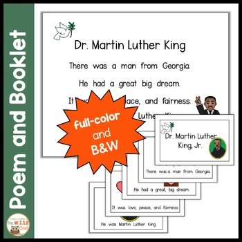 Dr Martin Luther King Jr Activities Famous Americans Black History ...