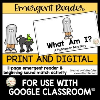 Fall Emergent Reader What Am I? Print And Digital BUNDLE | Distance ...
