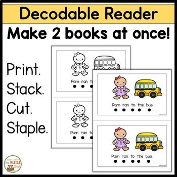 Gingerbread Decodable Reader Independent Reading Science Of Reading ...