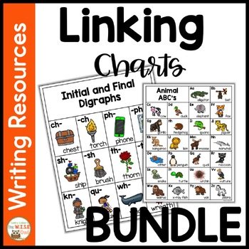 Linking Charts For The Classroom Alphabet And Phonics Charts Science Of ...