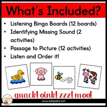 Listening Skills Phonological Awareness Small Groups Science Of Reading ...