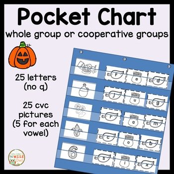 October CVC Lesson And Center Paper And Digital | Multi-Sensory Word ...