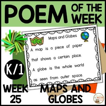 Poem Of The Week Sight Word Practice Activities Shared Reading MAPS ...
