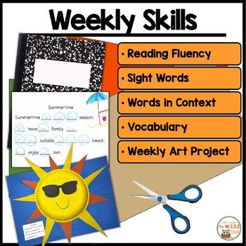 Poem Of The Week Sight Word Practice Activities Shared Reading ...