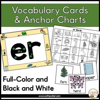 R-Controlled Vowels Activity Packet For Er | Word Work | Phonics ...