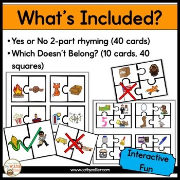 Rhyming Activities Phonological Awareness Small Group Science Of ...