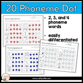 Segmenting Set 1 Phonological Awareness Small Groups Science Of Reading ...