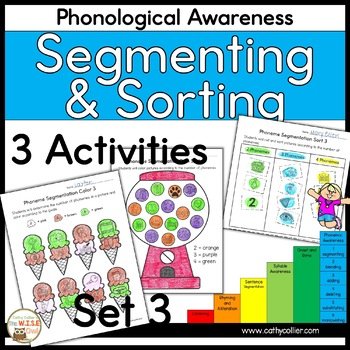 Segmenting Set 3 Phonological Awareness Small Groups Science Of Reading ...