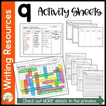 Themed Alphabet Anchor Charts Word Cards And Vocabulary Seasonal ...