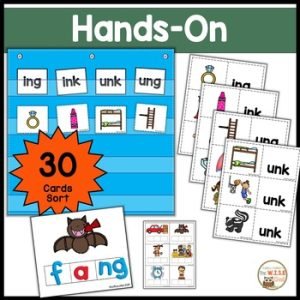 Ng And Nk Digraph Words Worksheet Glued And Nasal Sounds First Grade ...